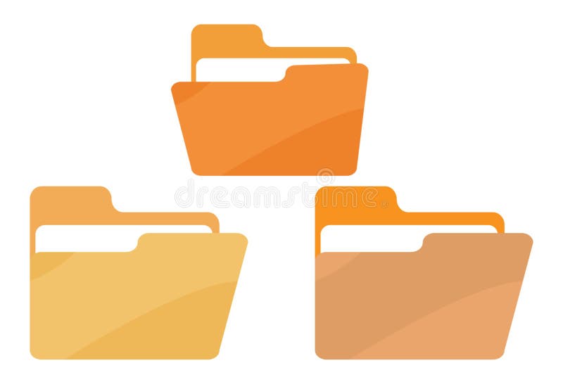 Blank File Folder Icon Stock Illustrations – 17,332 Blank File Folder Icon Stock Illustrations ...