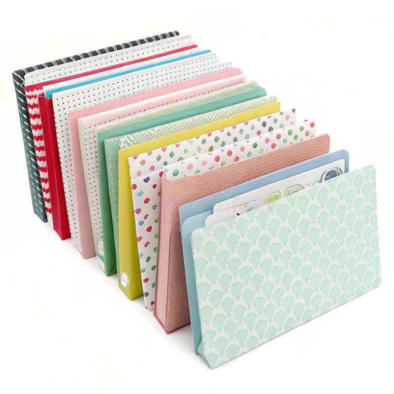 Folders Folder stock illustration. Illustration of categorization ...