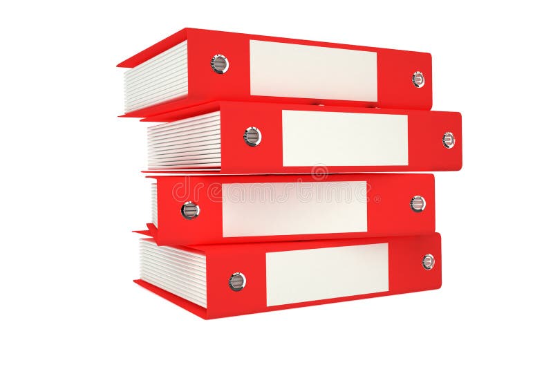 Binders Books Red Stock Illustrations – 25 Binders Books Red Stock ...