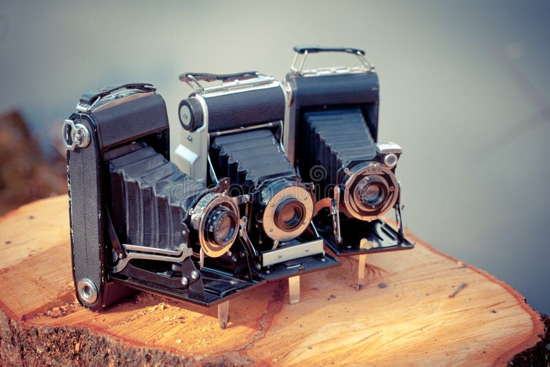 Folding Camera stock photo. Image of camera, retro, nostalgic - 23641624