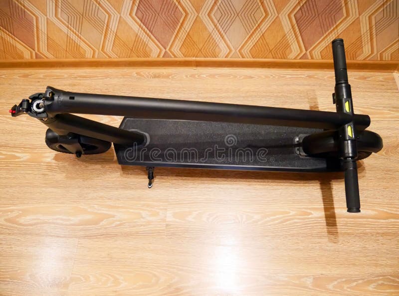 Folding Electric Scooter for the City. Electric Scooter with Folding ...