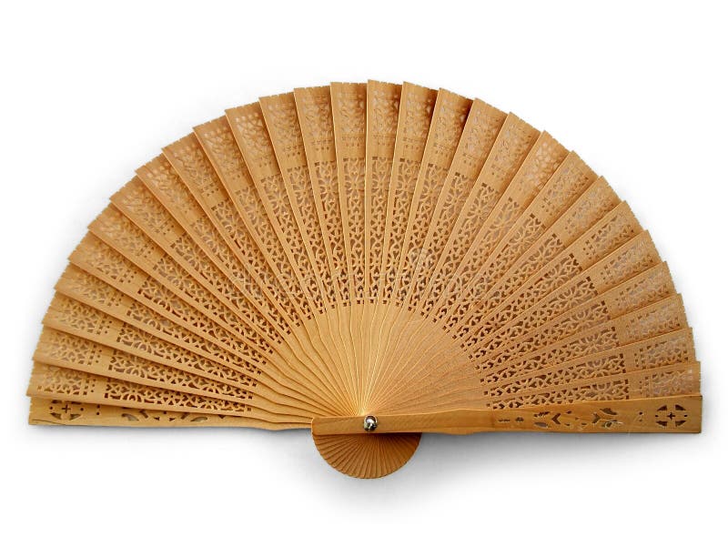 Folding fan stock photo. Image of fragile, brown, wooden - 363216