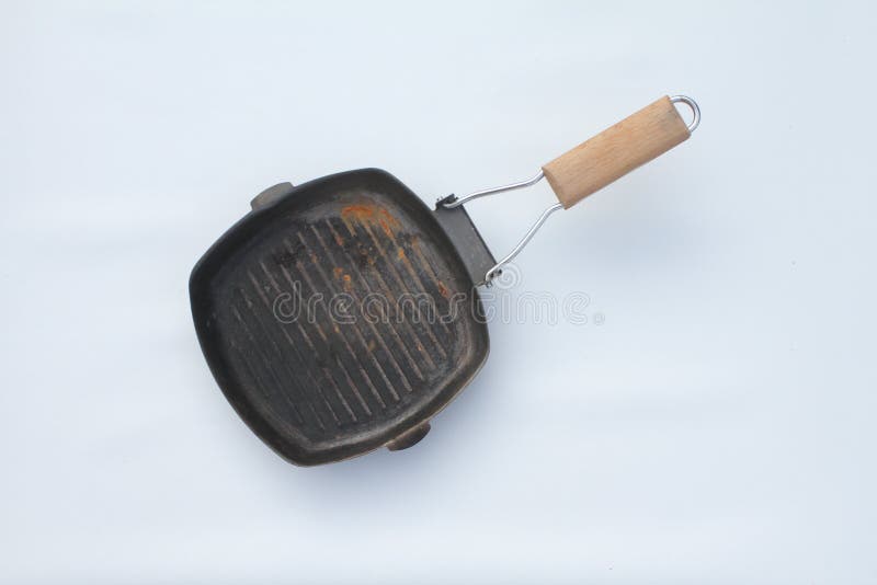 Folding frying pan stock image. Image of morning, folded - 265169527