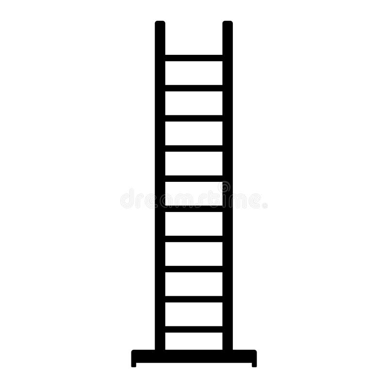 Folding ladder icon stock vector. Illustration of professional - 287779802 Folding ladder icon stock vector. Illustration of professional - 287779802