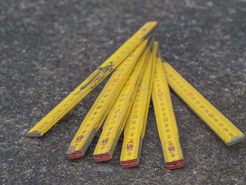 Folding meter stock image. Image of construction, handyman - 90986461