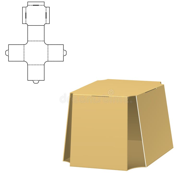 Folding Pack 30 stock vector. Illustration of packaging - 108974915