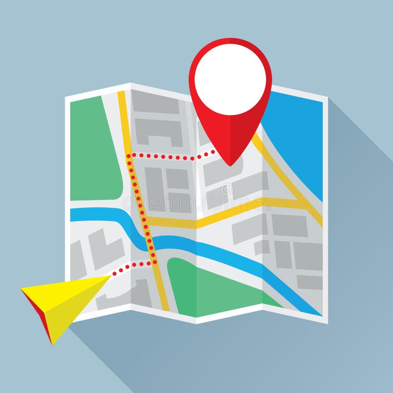 Paper Map Icon