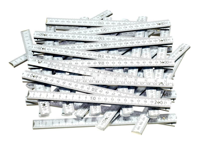 Folding rule stock image. Image of crafts, black, millimeter - 158583073