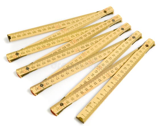 Folding ruler stock photo. Image of scale, tape, horizontal - 14822590