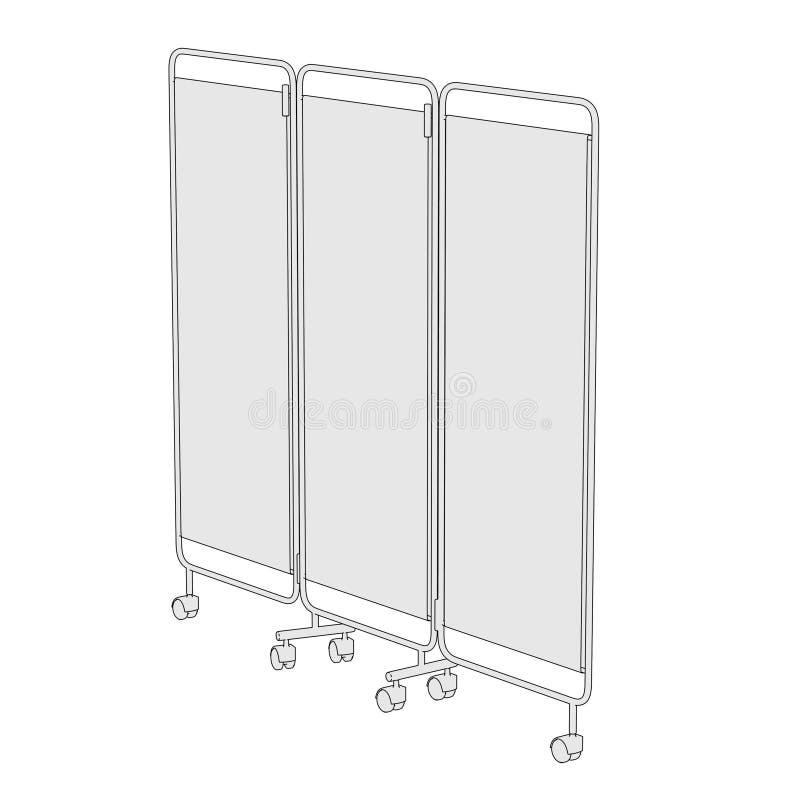 Folding screen stock illustration. Illustration of clothes - 38946991