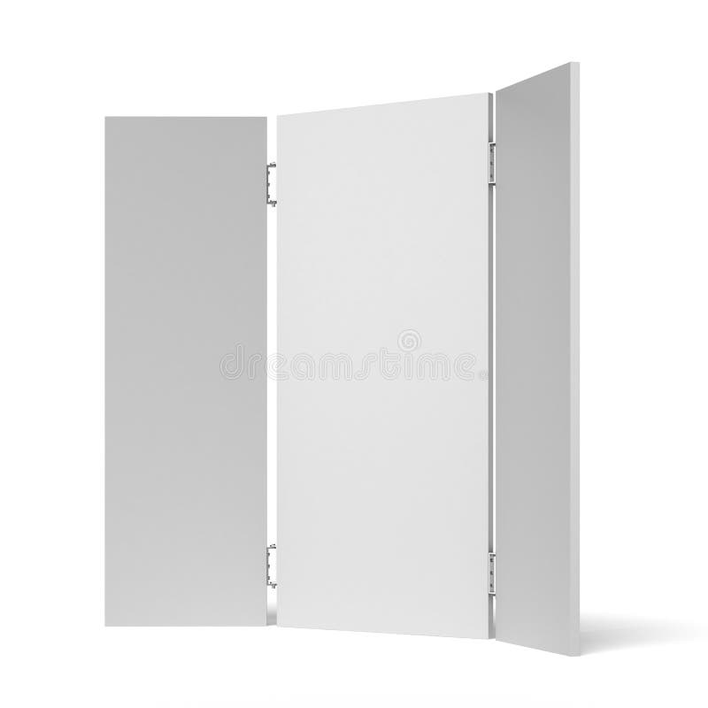 Folding screen stock illustration. Illustration of empty - 33437490