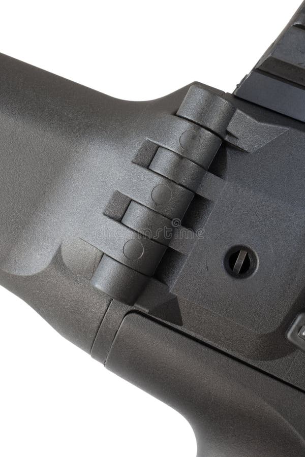 Folding stock stock image. Image of weapon, hinged, grey - 37470339
