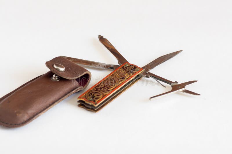 Folding Utility Knife Screwdriver Tool. Stock Photo - Image of tool ...