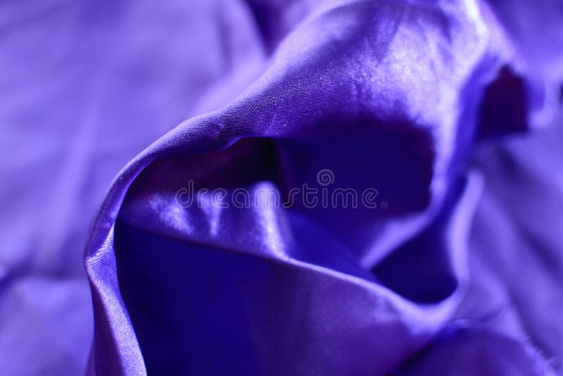 Folds of a violet fabric stock image. Image of design - 112222793