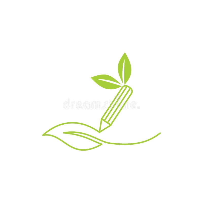 Folha Logo Design Vetora Template Isolated Ilustração do Vetor ...