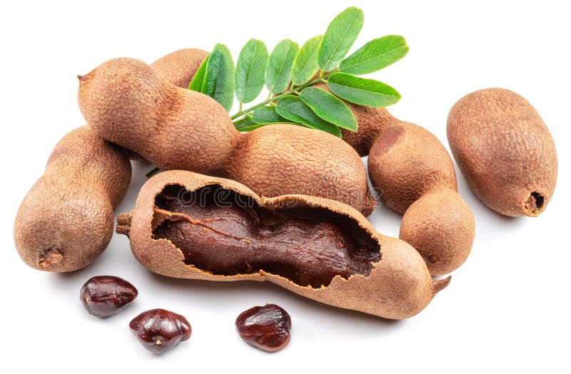 Folhas De Fruto Maduras E Algumas Sementes De Mostarda Isoladas Em ...