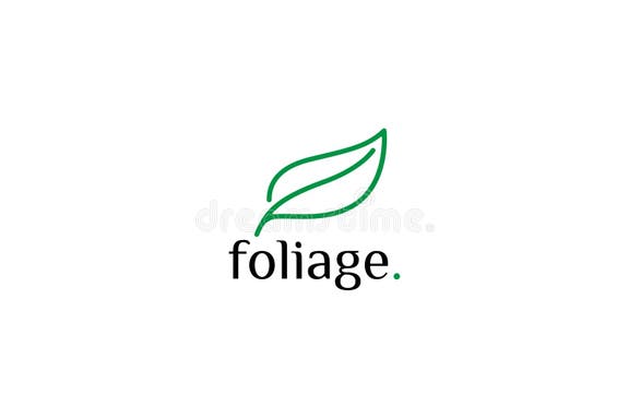 Green Foliage Logo Stock Illustrations – 47,052 Green Foliage Logo ...