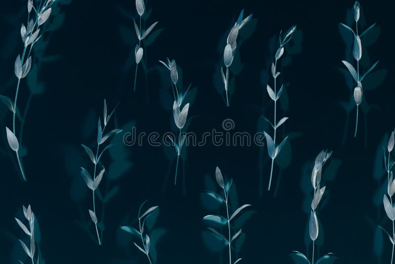 Foliage Background Defocused Stem Pattern Design Stock Photo - Image of ...