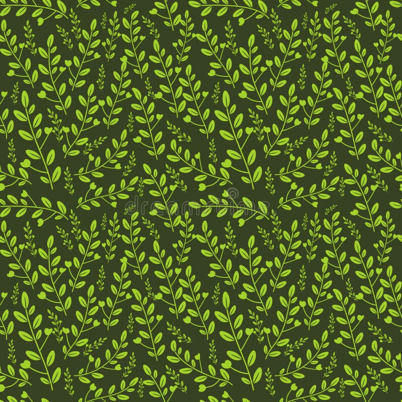 Foliage pattern stock vector. Illustration of nature - 31016931