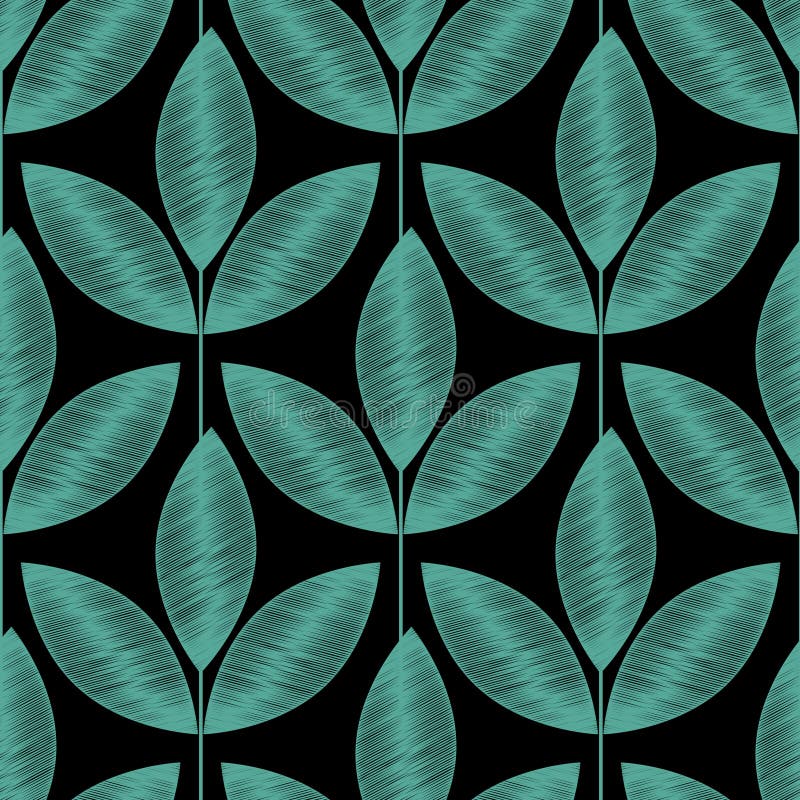 Foliage pattern stock vector. Illustration of print, foliage - 48042730