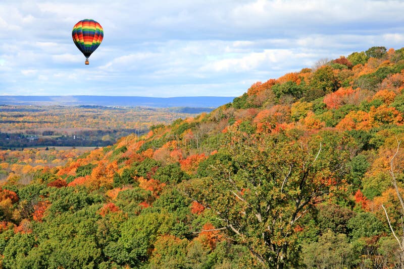 The Foliage Scenery in New Jersey Stock Photo - Image of overlook ...
