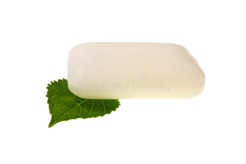 White Soap on Rose Leaves Over White Stock Image - Image of cotton ...