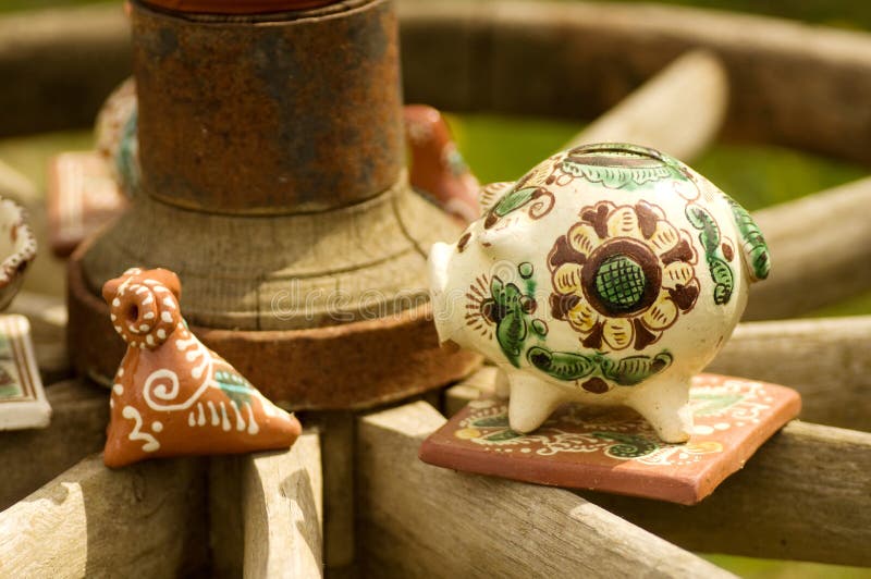 Folk clay tableware stock image. Image of concept, decoration - 31155687