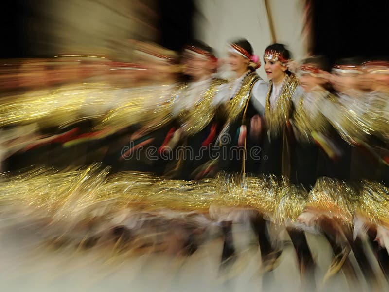 Folk dance performance editorial image. Image of instrument - 11483505