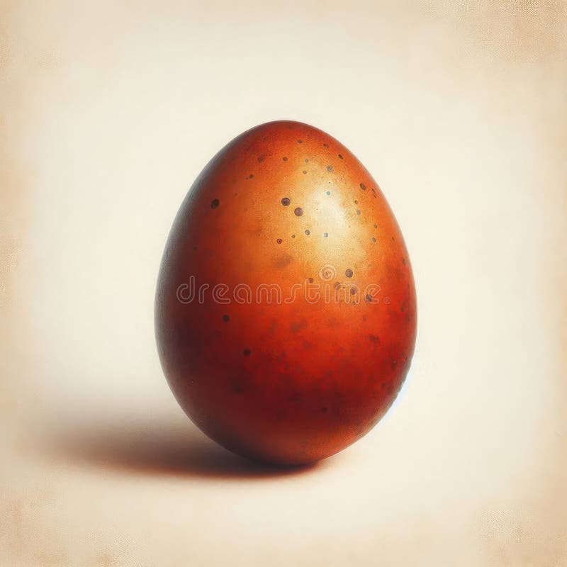 Naturally Colored Egg stock illustration. Illustration of simple ...