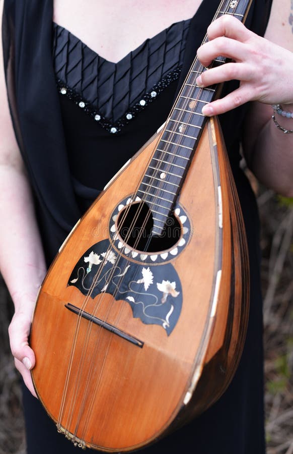 Folk mandolin stock image. Image of musical, mandolin - 101723321