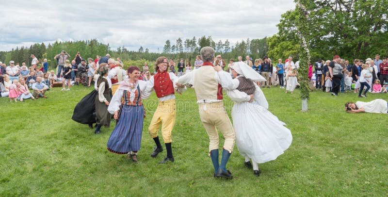 Folklore Ensemble of Sweden Editorial Stock Photo - Image of ...