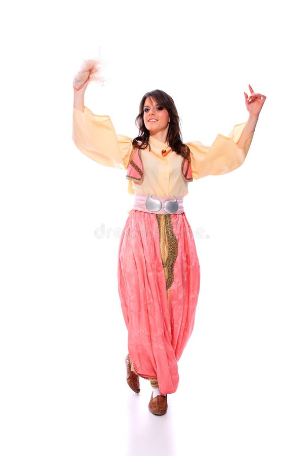 Folkloric Costume from the Balkans Stock Image - Image of youth ...