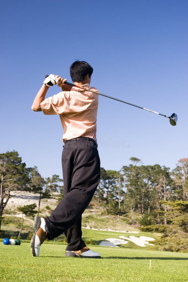 Follow through stock image. Image of green, hobby, recreation - 942771