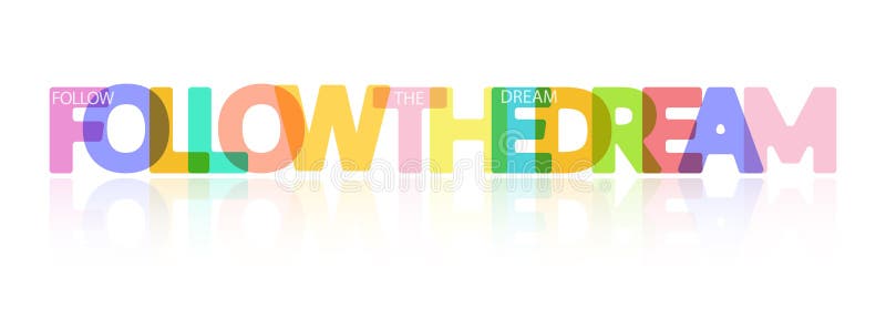 FOLLOW the DREAM. a Motivating Phrase for Learning, Training, Self ...