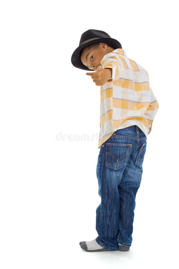 Follow me stock photo. Image of caucasian, little, gesture - 12366808