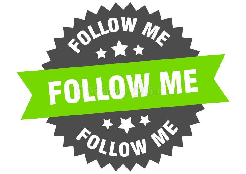 Follow Me Stock Illustrations – 1,319 Follow Me Stock Illustrations ...