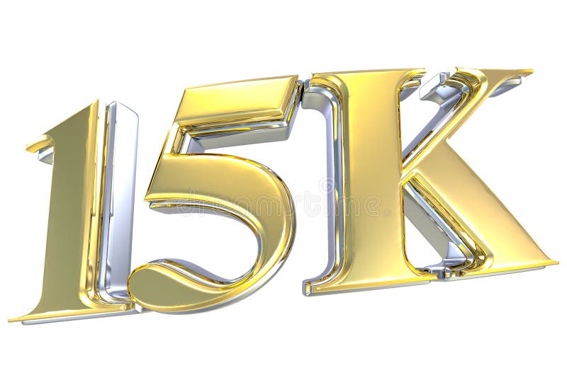 3D Render with White Background Gold Number 2025 3D Stock Illustration ...