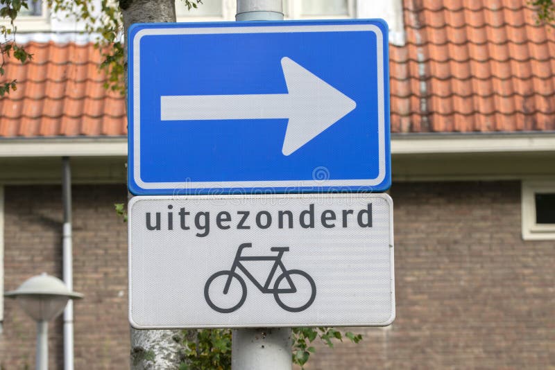 Follow One Direction Sign at Amsterdam the Netherlands 31-10-2022 Stock ...