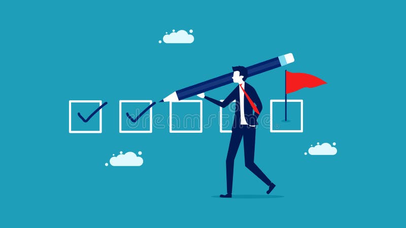 Work in progress post it stock vector. Illustration of construction ...