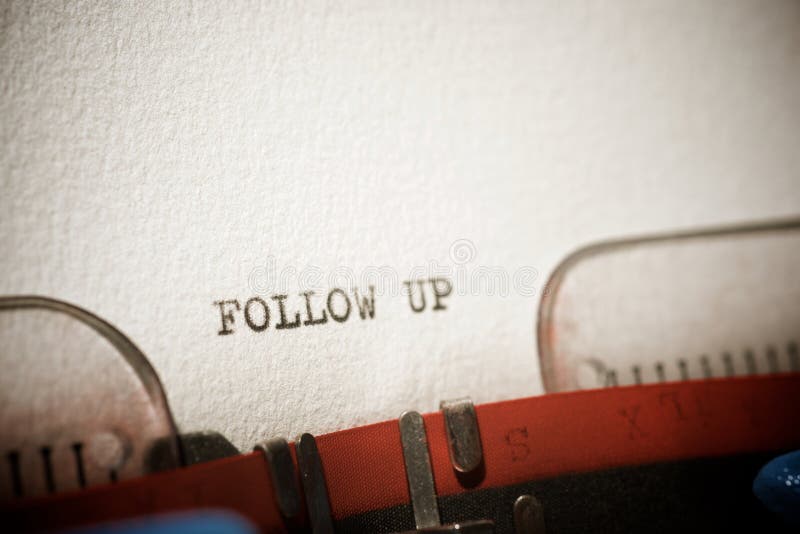 Follow up text stock image. Image of written, sentence - 271892231