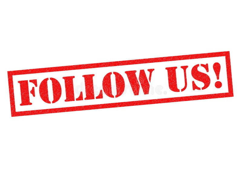 Red Background Follow Us Stock Illustrations – 280 Red Background ...