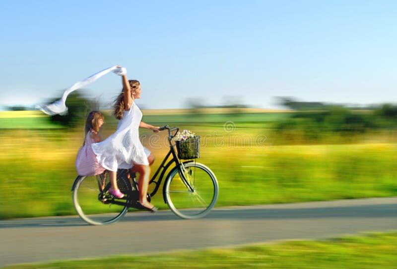 Follow the wind stock photo. Image of female, carefree - 18813458