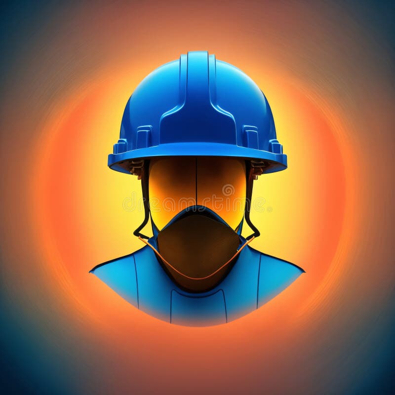 Follow the Worker, a View from Behind at a Construction Site ...