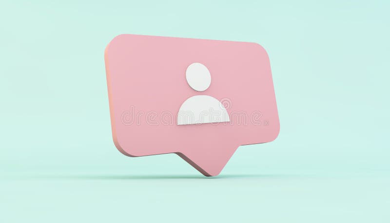 Follower icon stock illustration. Illustration of pink - 160530028
