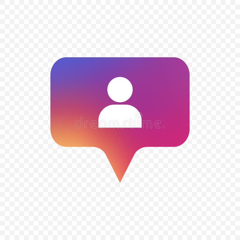 Follower vector icon stock vector. Illustration of insta - 115826592
