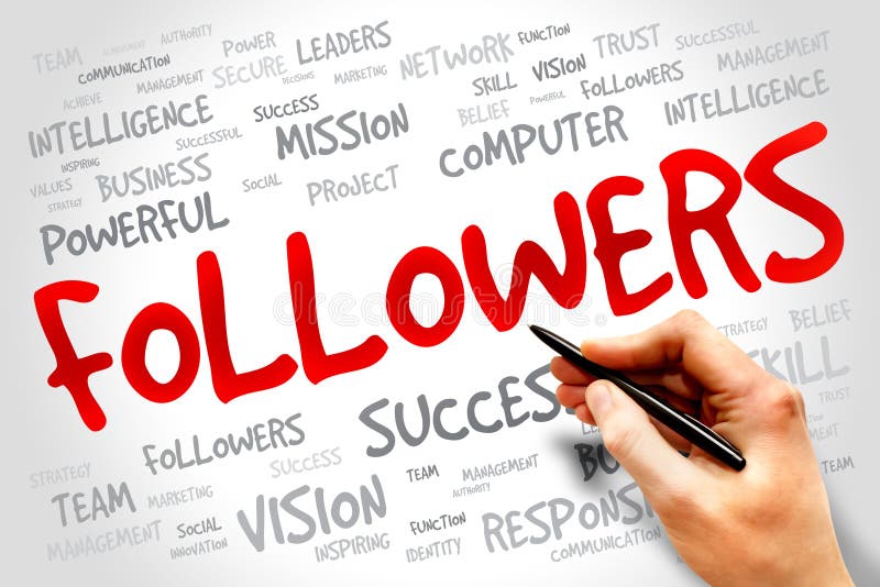 The followers stock image. Image of togetherness, competitive - 2681439