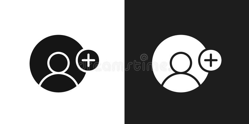 Following Icon Logo Set Vector Stock Vector - Illustration of ...