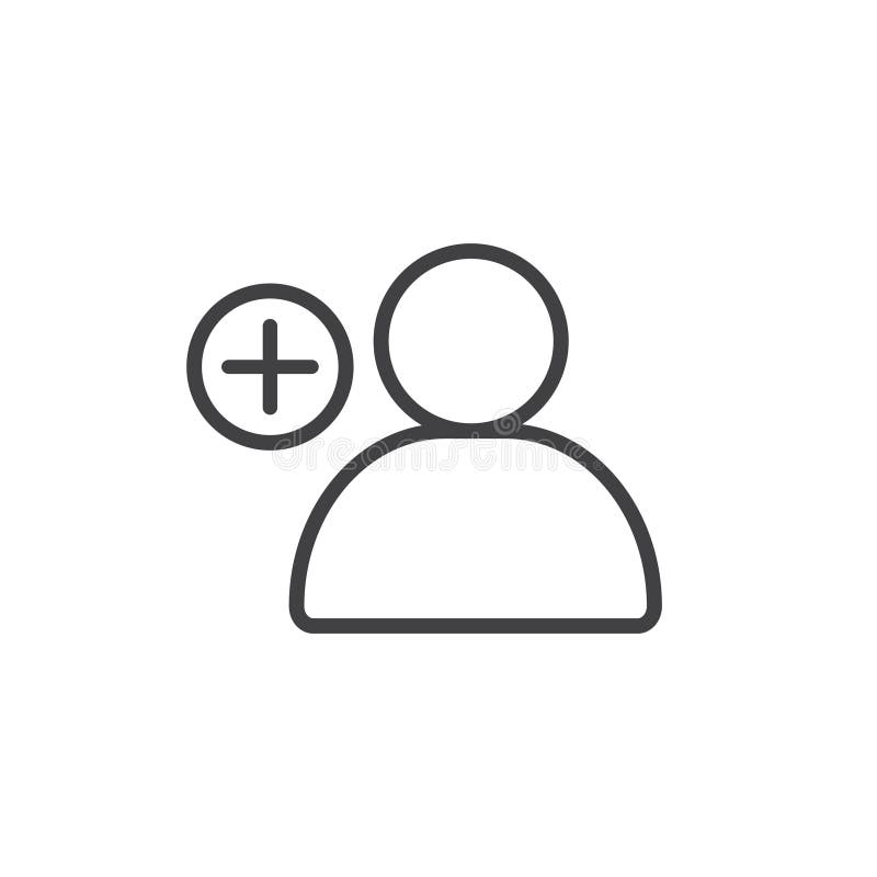 Following Icon Set. New Account, User, Member or Client Vector Symbol ...