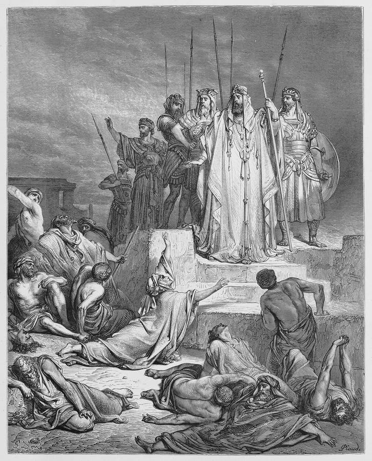 A fome em Samaria foto editorial. Imagem de colheita - 32923321