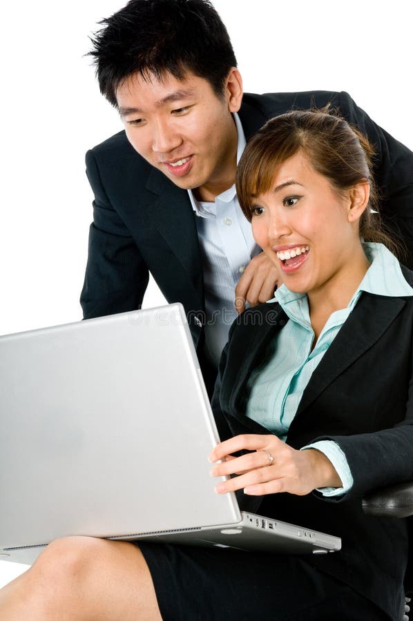 Fonctionner ensemble photo stock. Image du portable, affaires - 3382636